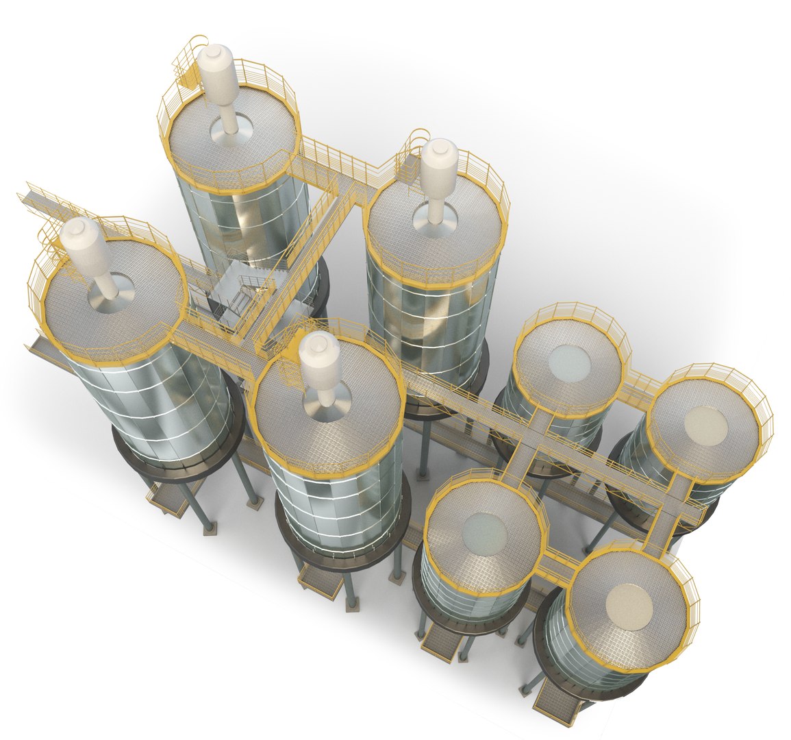Silo 3D Model - TurboSquid 1157293