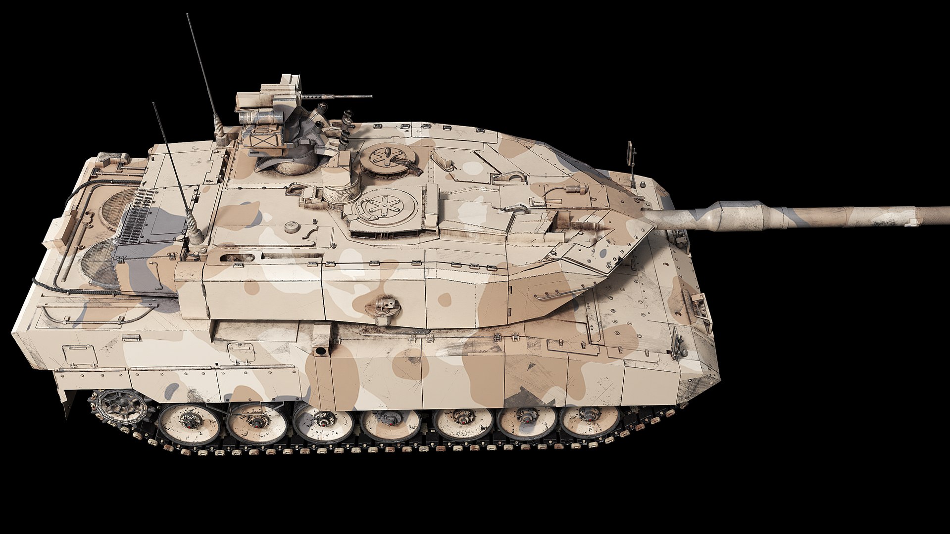 Leopard 2A7 3D model - TurboSquid 1930273