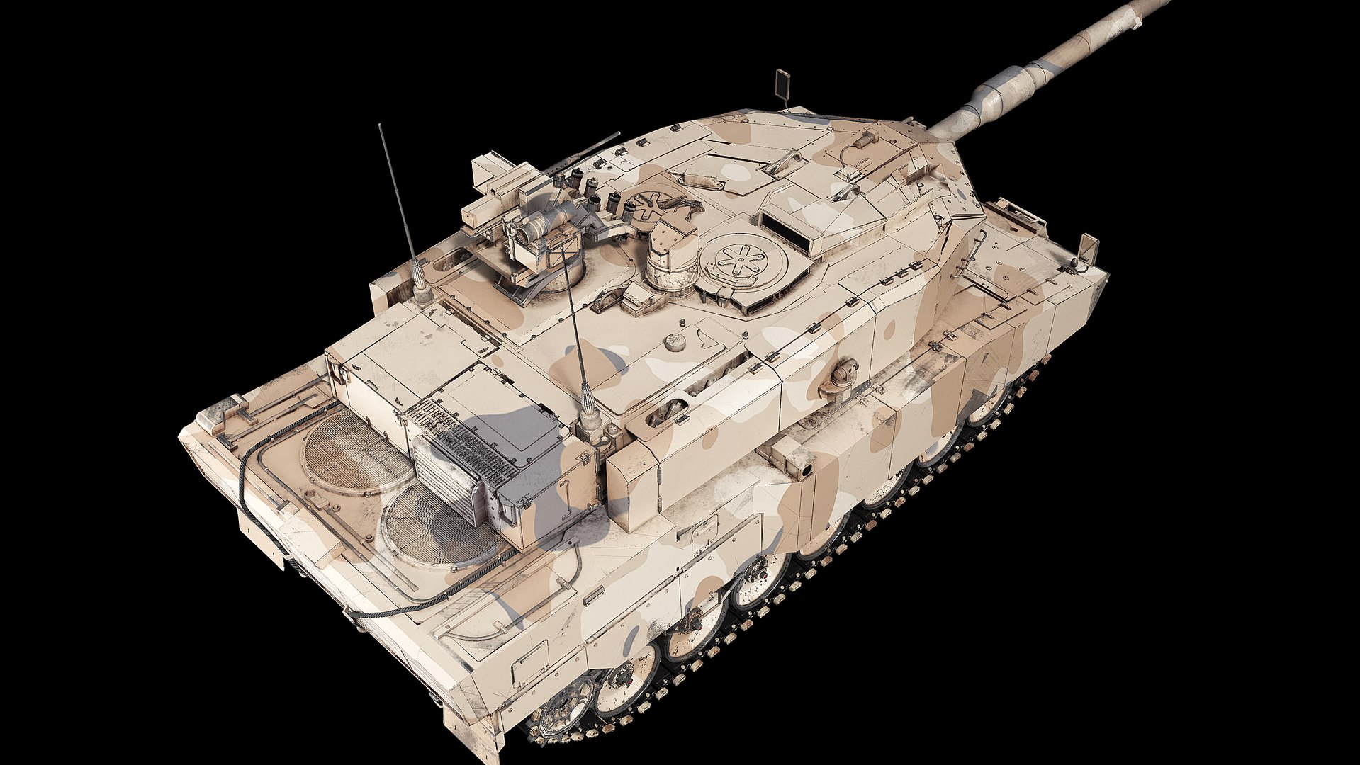 Leopard 2A7 3D Model - TurboSquid 1930273