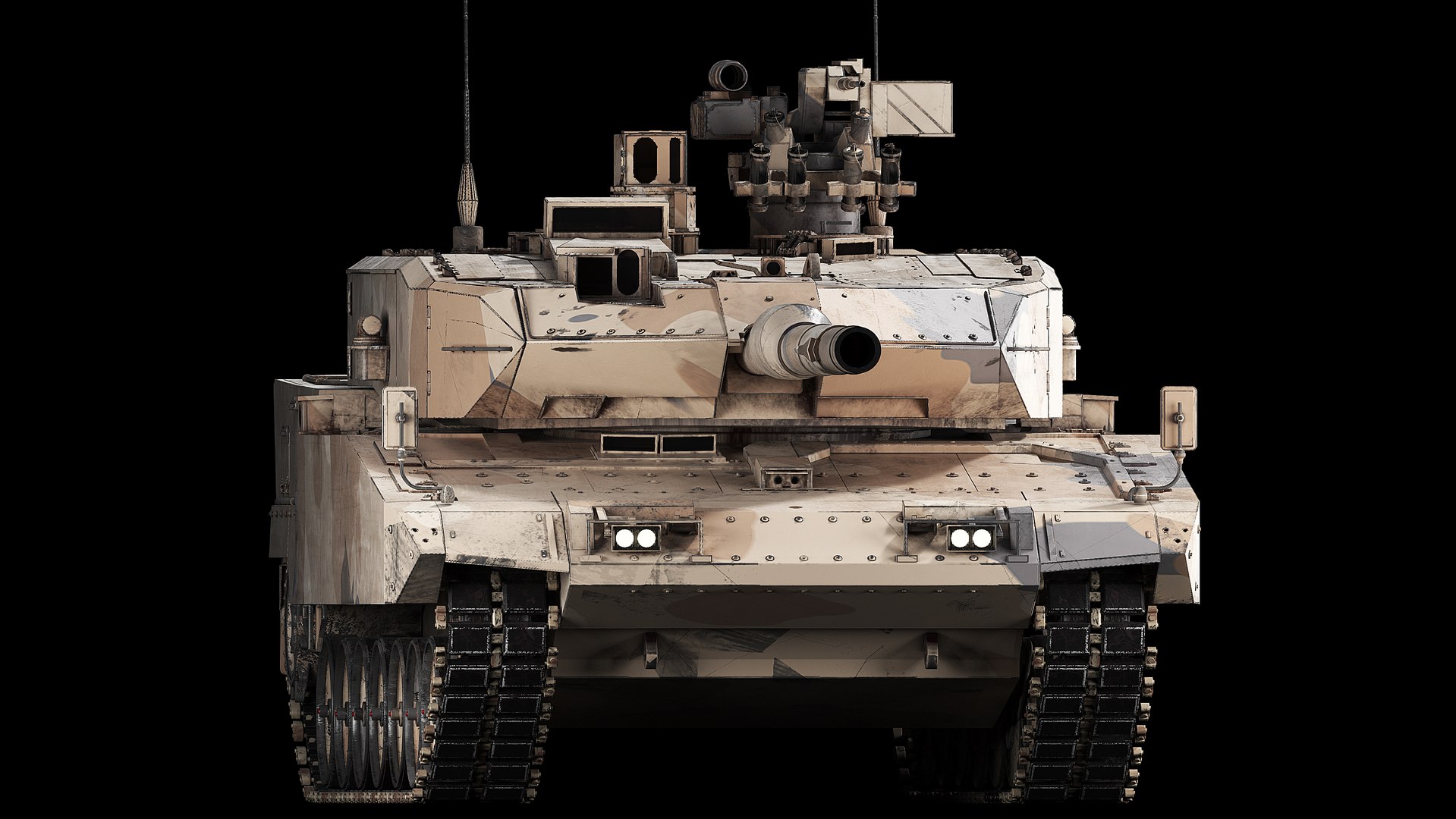 Leopard 2A7 3D model - TurboSquid 1930273