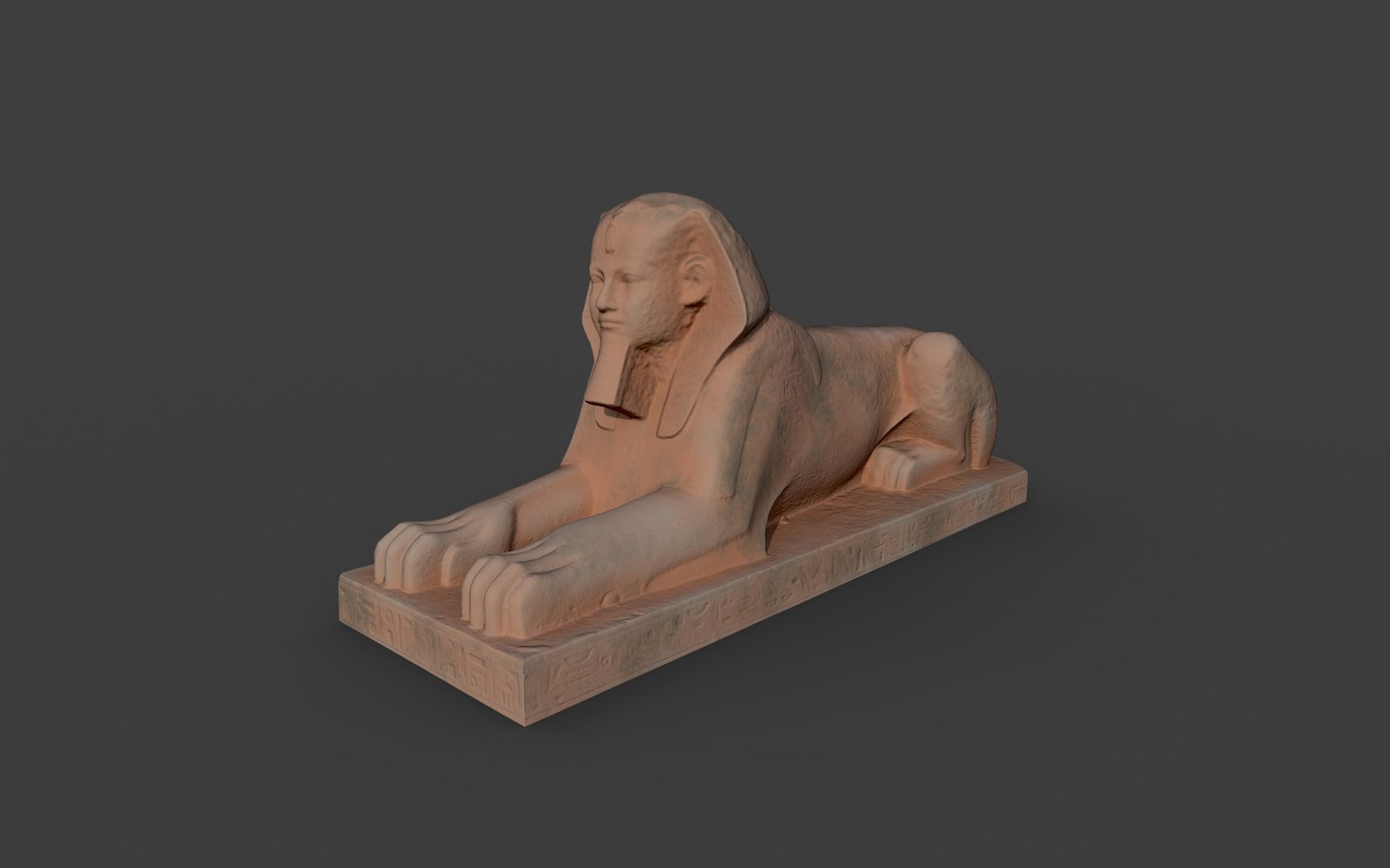 Sphinx Statue Creature 3D Model - TurboSquid 1566104