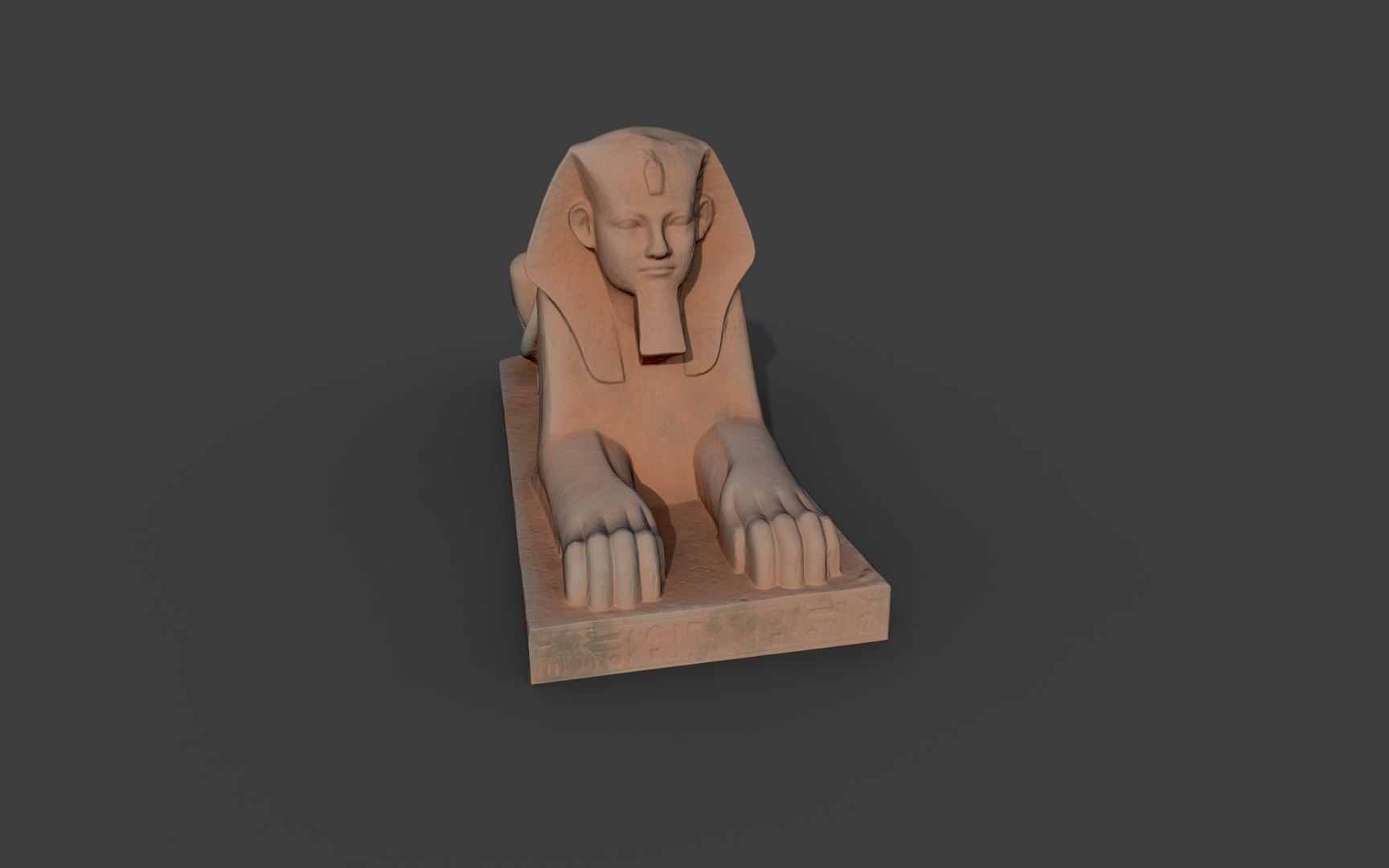 Sphinx Statue Creature 3D Model - TurboSquid 1566104