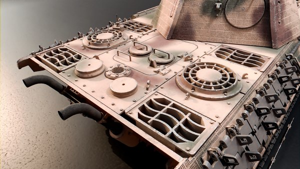 modelo 3d Panzer V Panther - Tanque mediano alemán de la Segunda Guerra ...