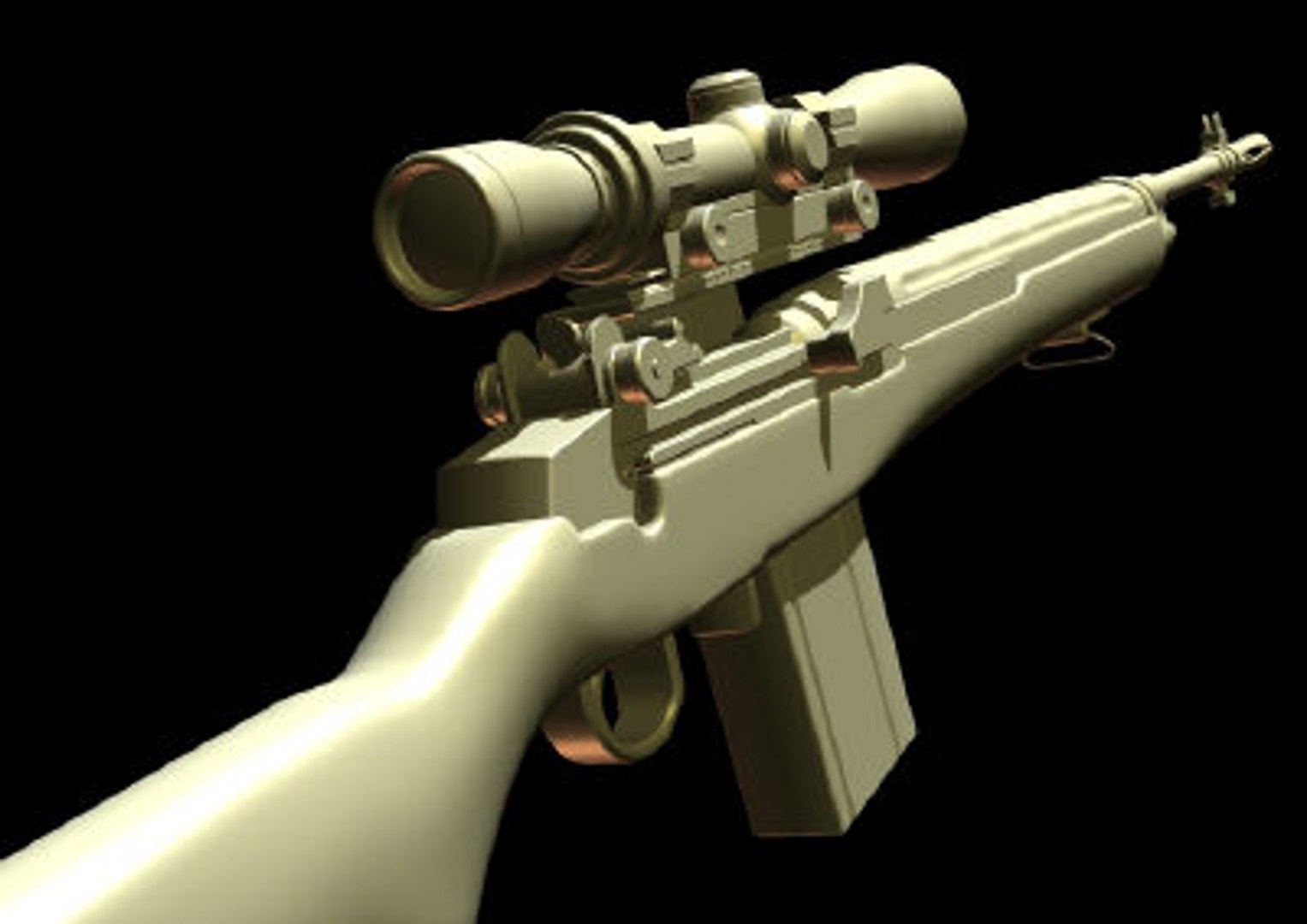 Rifles 3d Model
