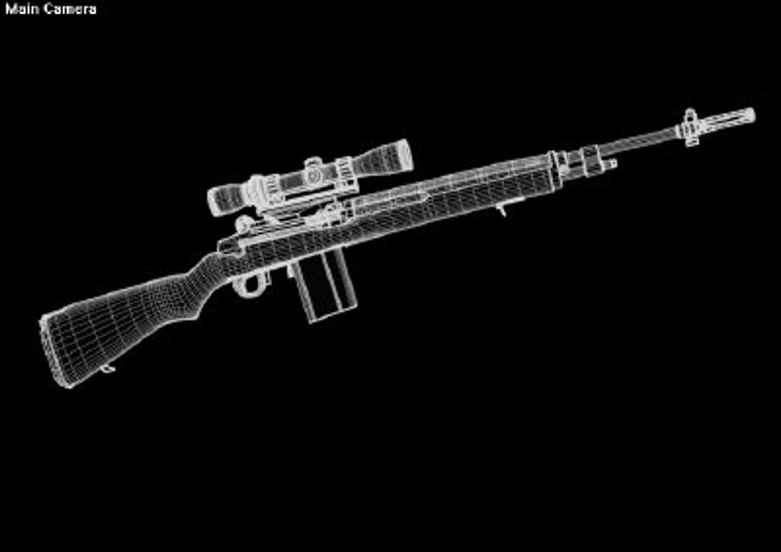 rifles 3d model