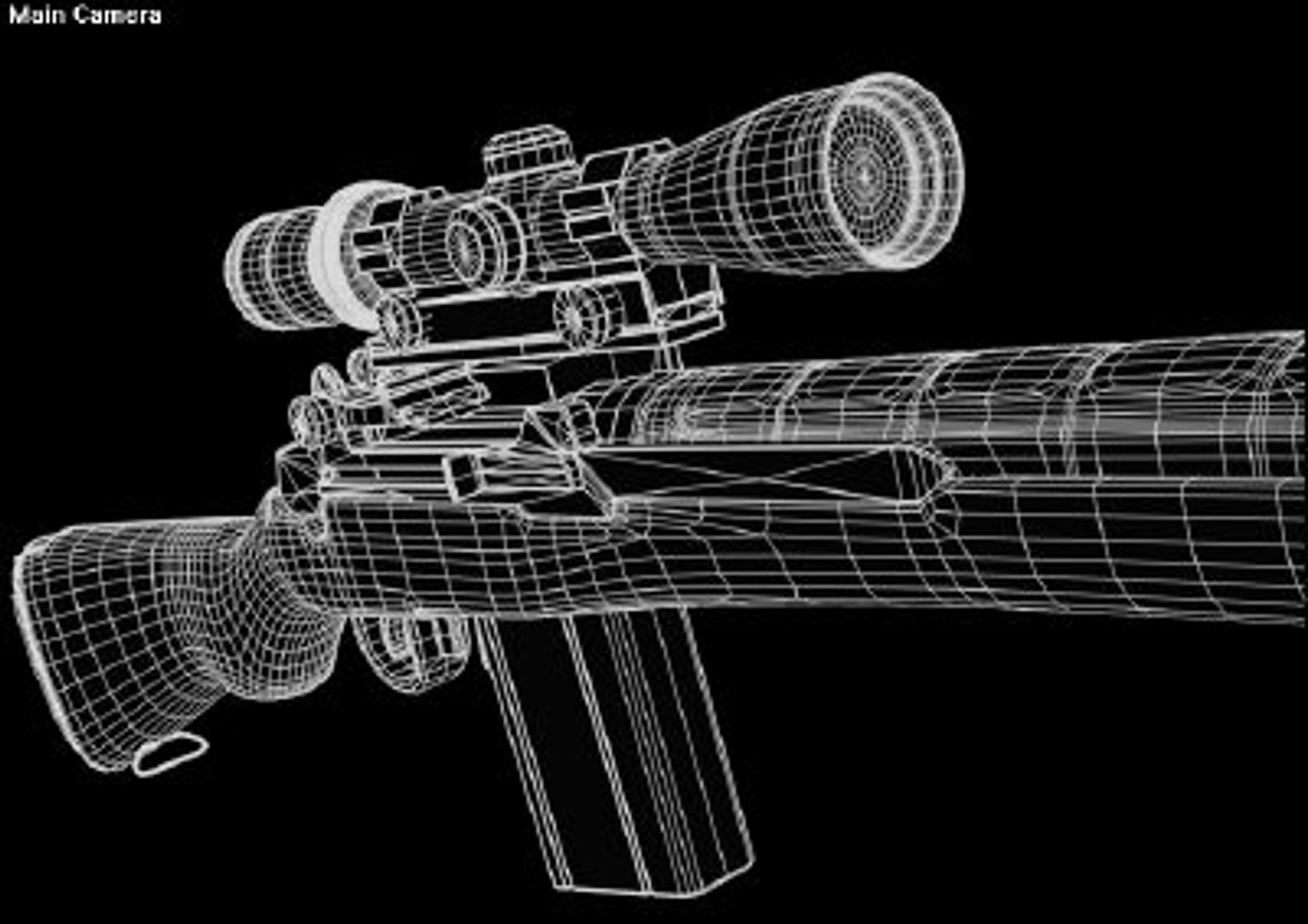 Rifles 3d Model