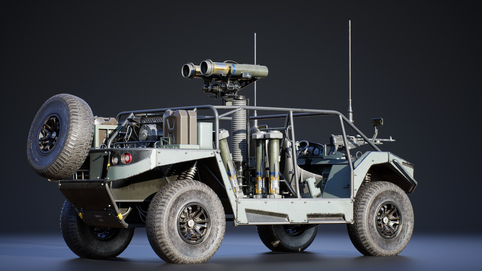 LSV MK II V201 Vehicle Blueprint 3D Model - TurboSquid 2214044