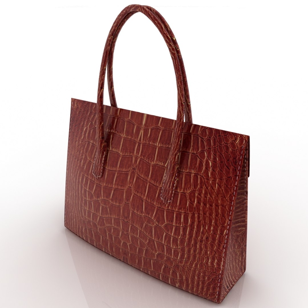 3d Model Handbag Modelled