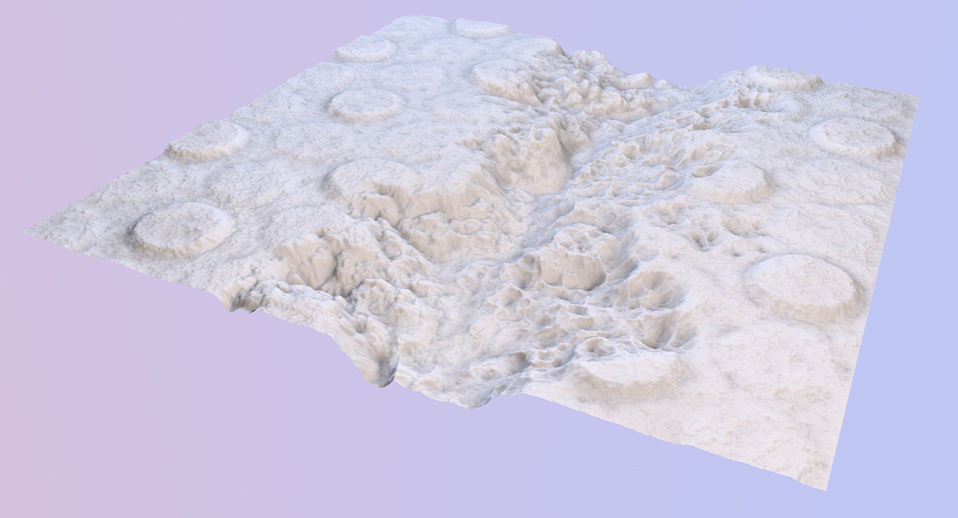 c4d landscape land