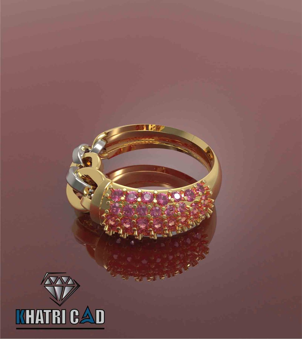 3D Model Gold Silver Chain - TurboSquid 1415643