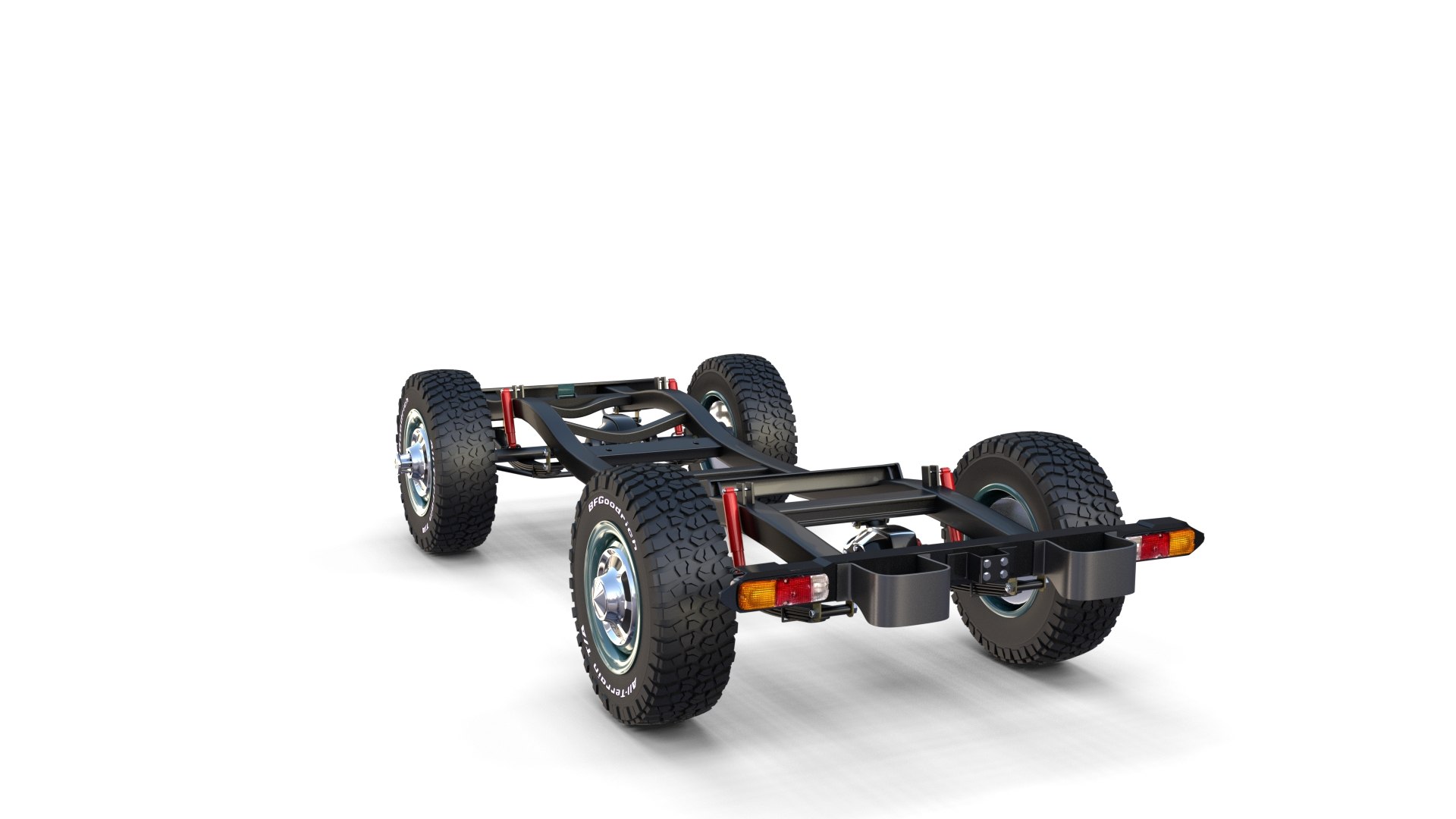 Offroad Vehicle Chassis Model - TurboSquid 1281038