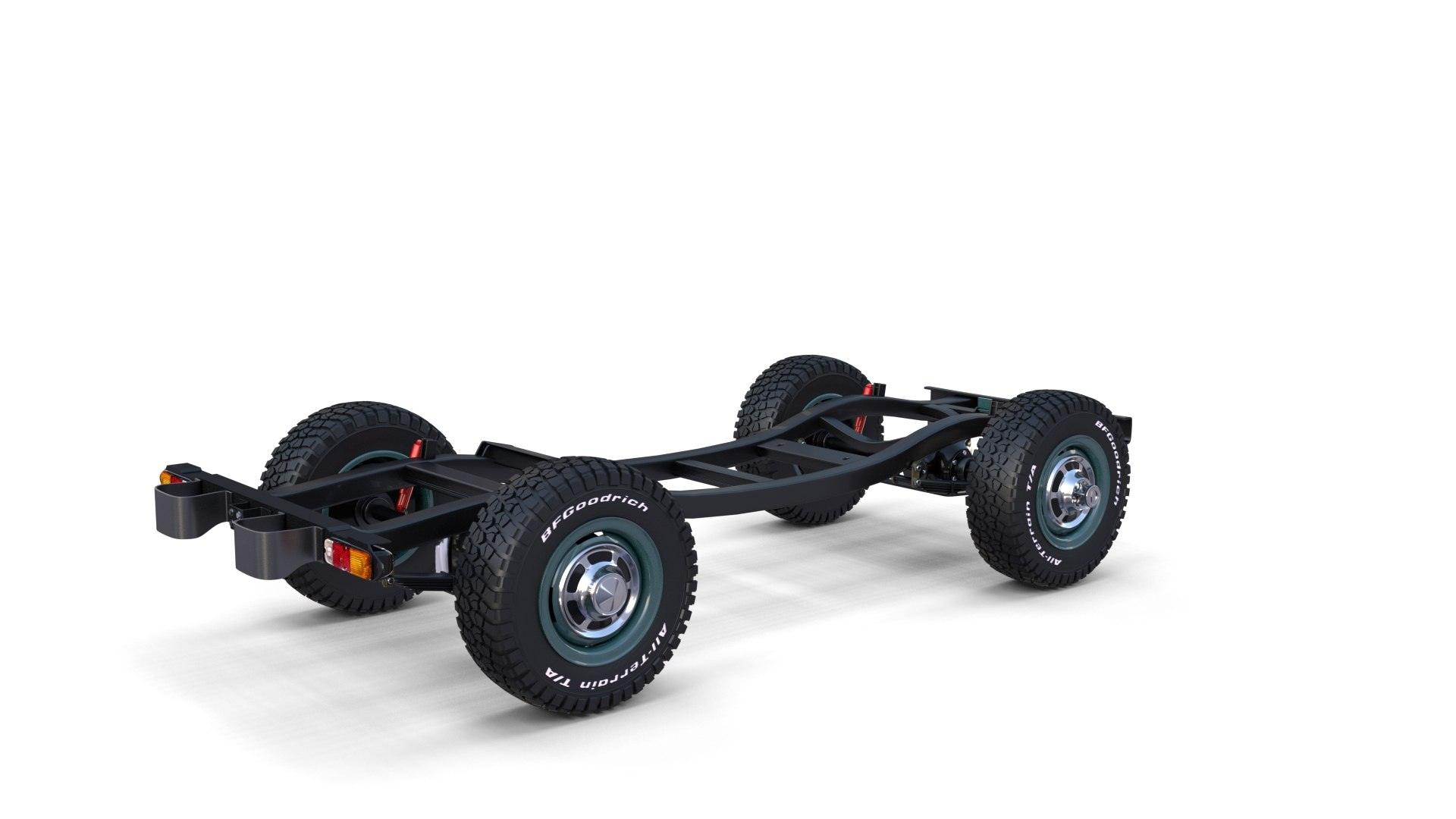 Offroad Vehicle Chassis Model - TurboSquid 1281038