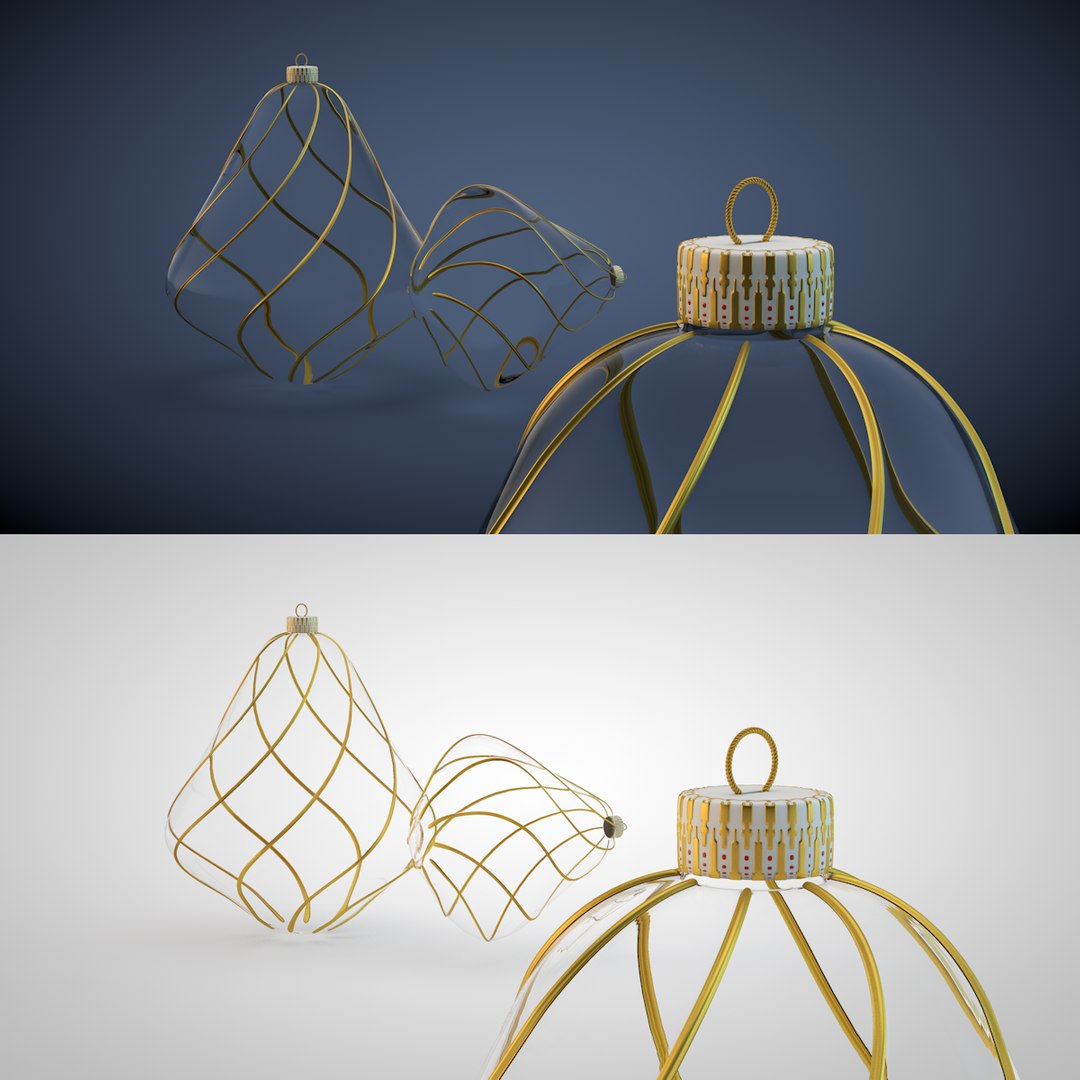 c4d christmas decoration