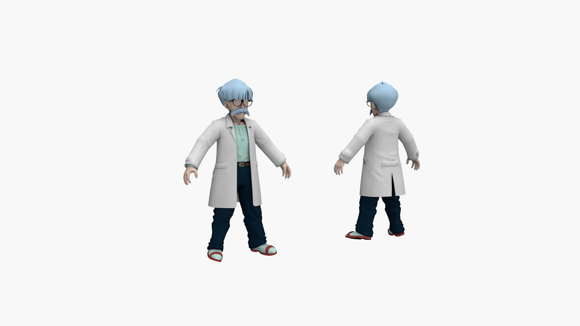 DBZ Character V15 3D Model - TurboSquid 2074099