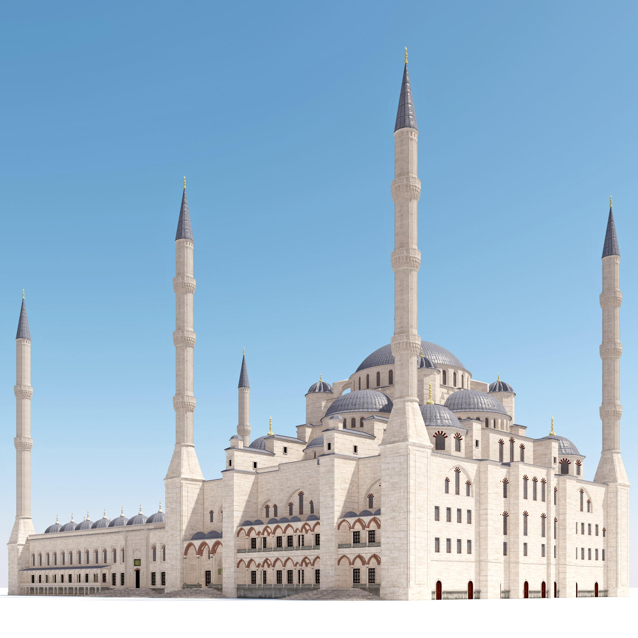 sultan ahmed blue mosque 3d 3ds