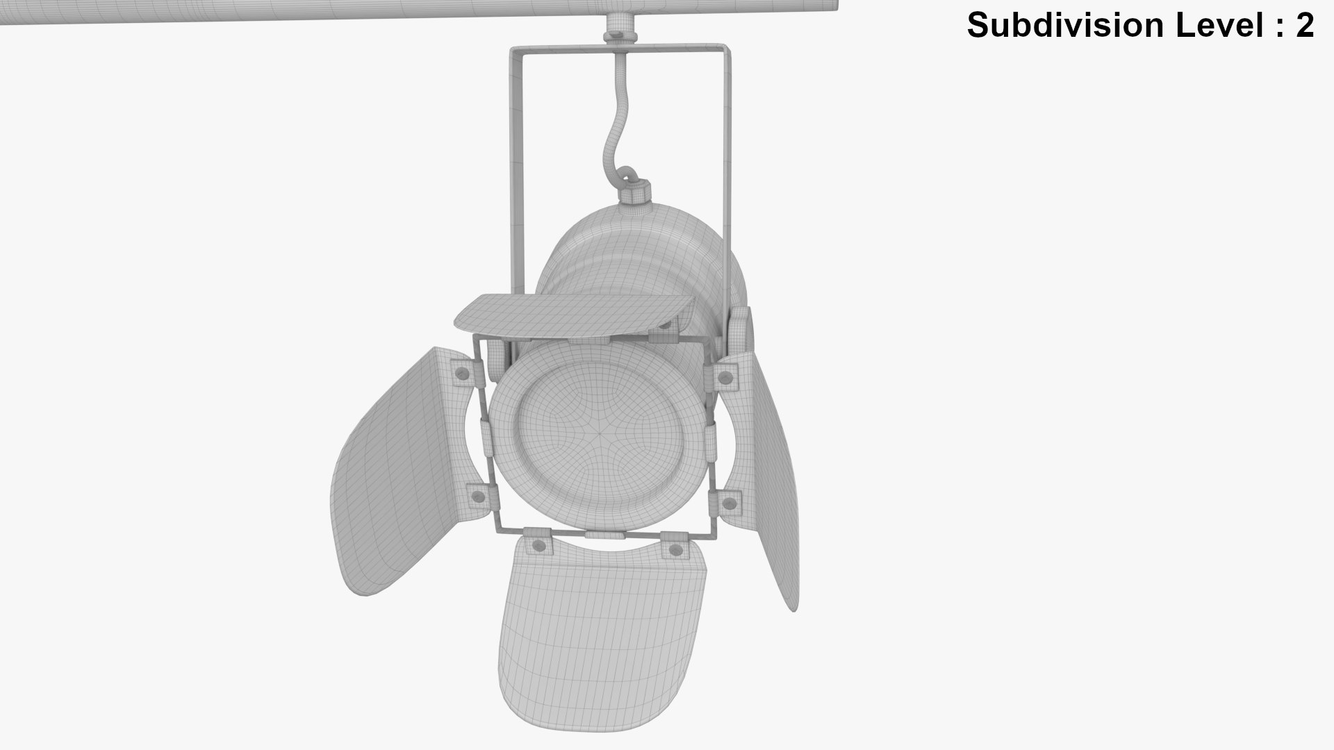Spotlight Roof Studio Light Model - TurboSquid 1792287