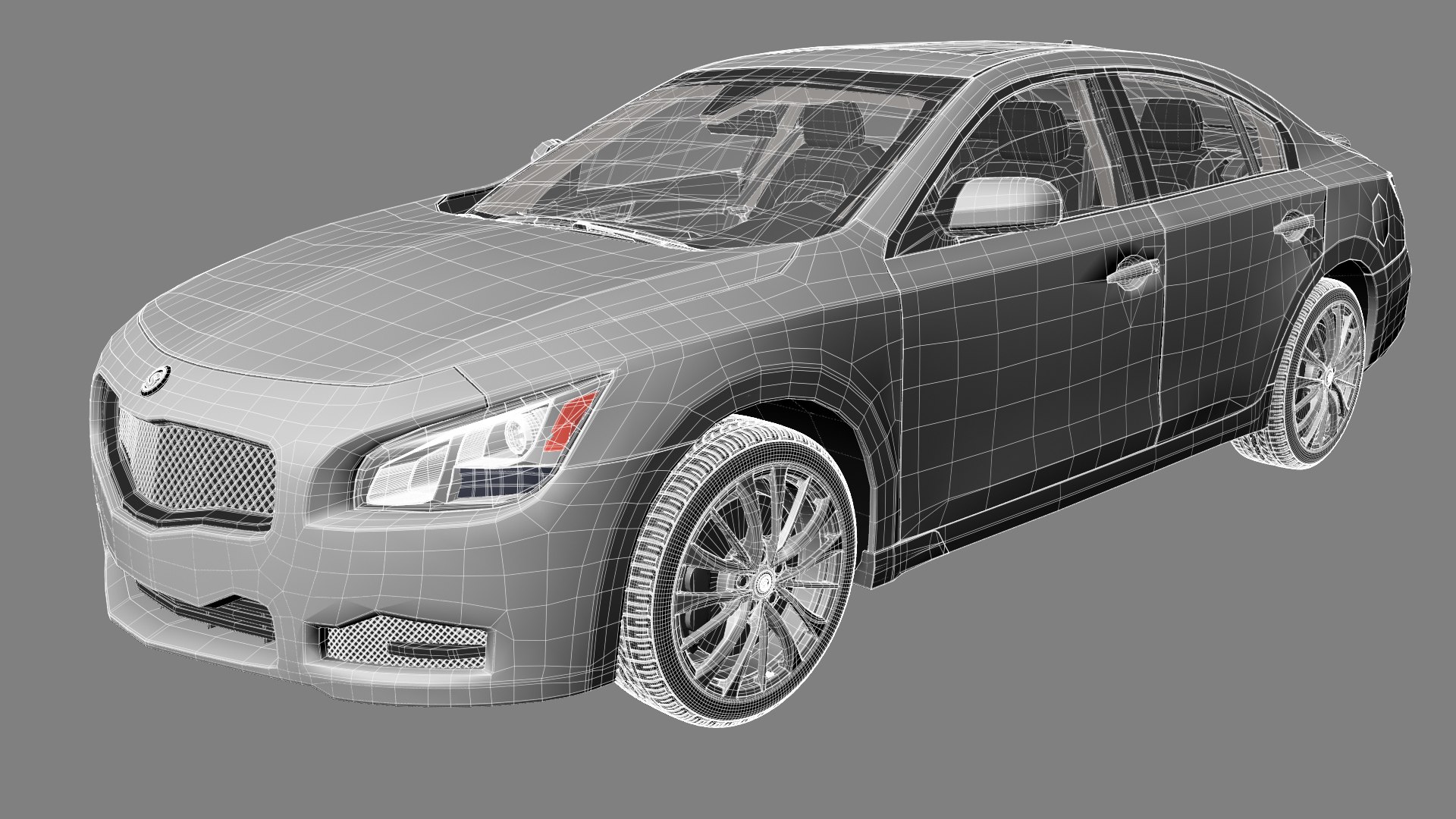 3d Model Generic Car