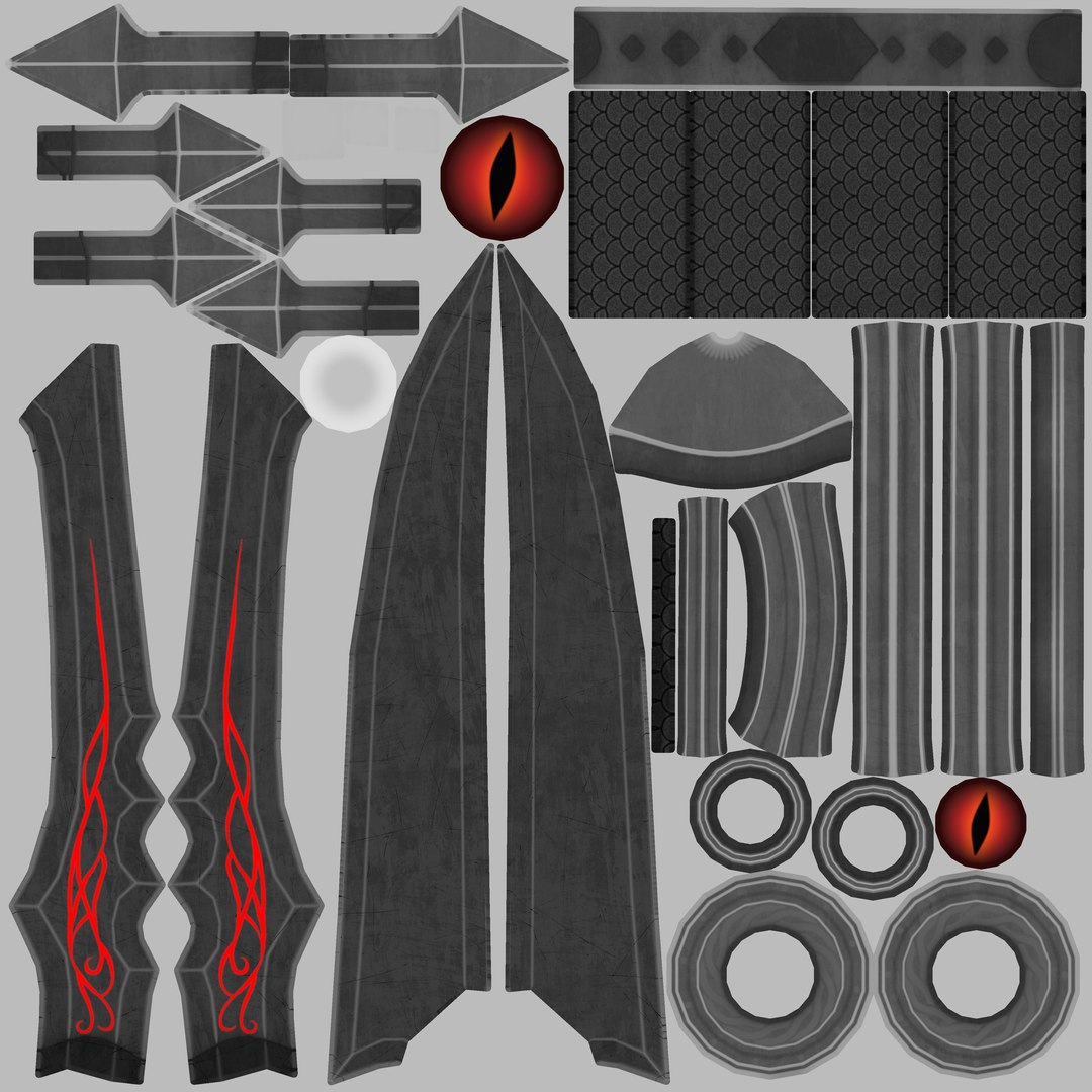 3D Demonic Blade Collection - TurboSquid 2420180