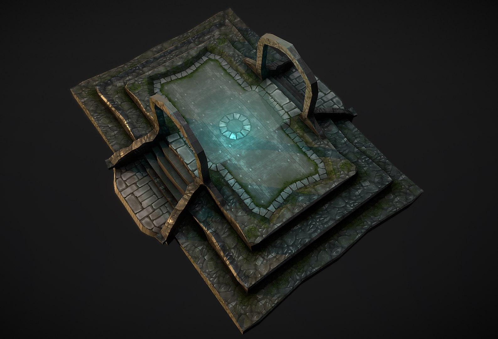 Center Dungeon Model - TurboSquid 1307711