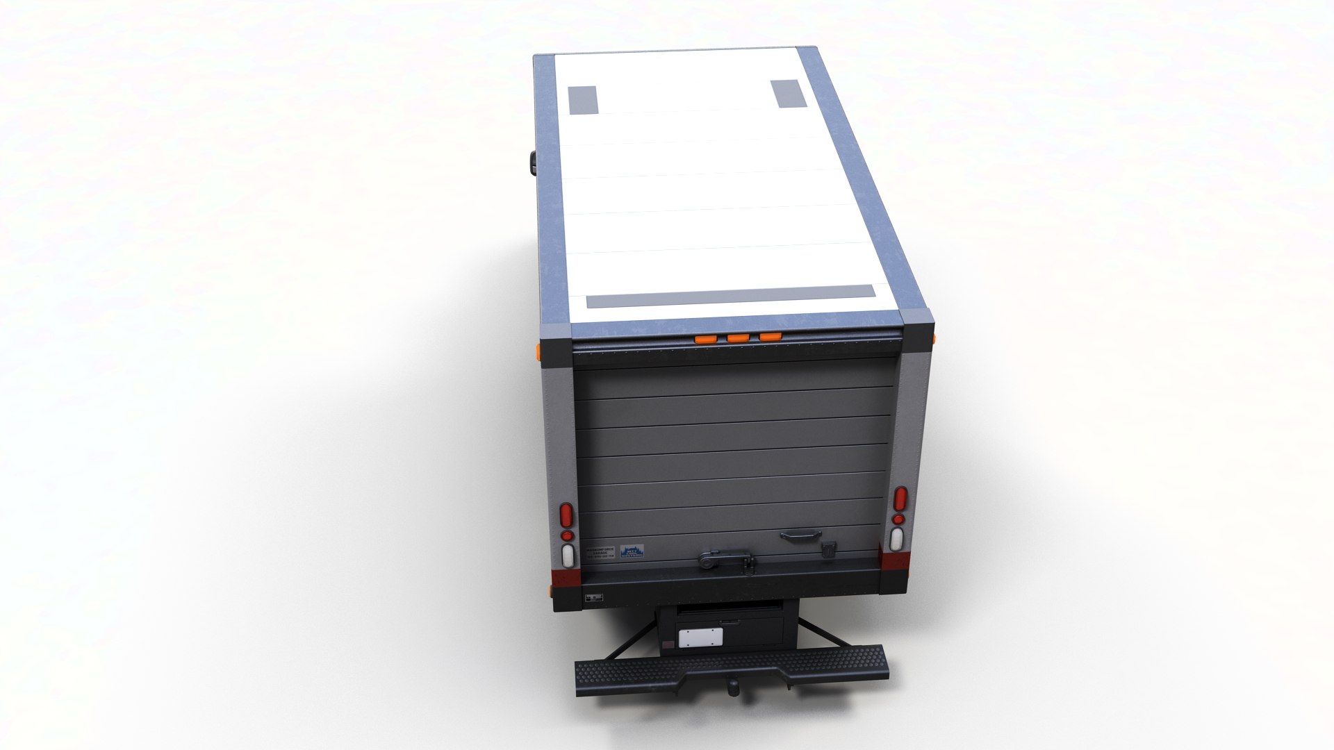 3D GMC Savanna 2005 Box Truck Model - TurboSquid 2060699