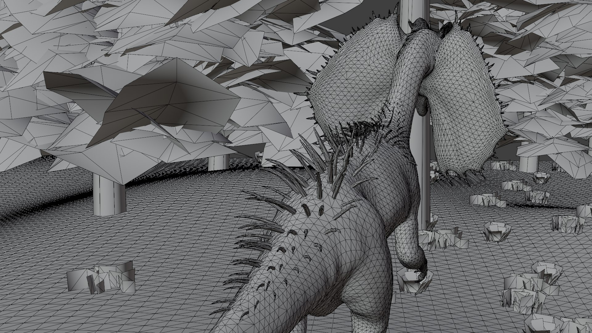 3D Model Realistic Dilophosaurus 3D Model - TurboSquid 2334622