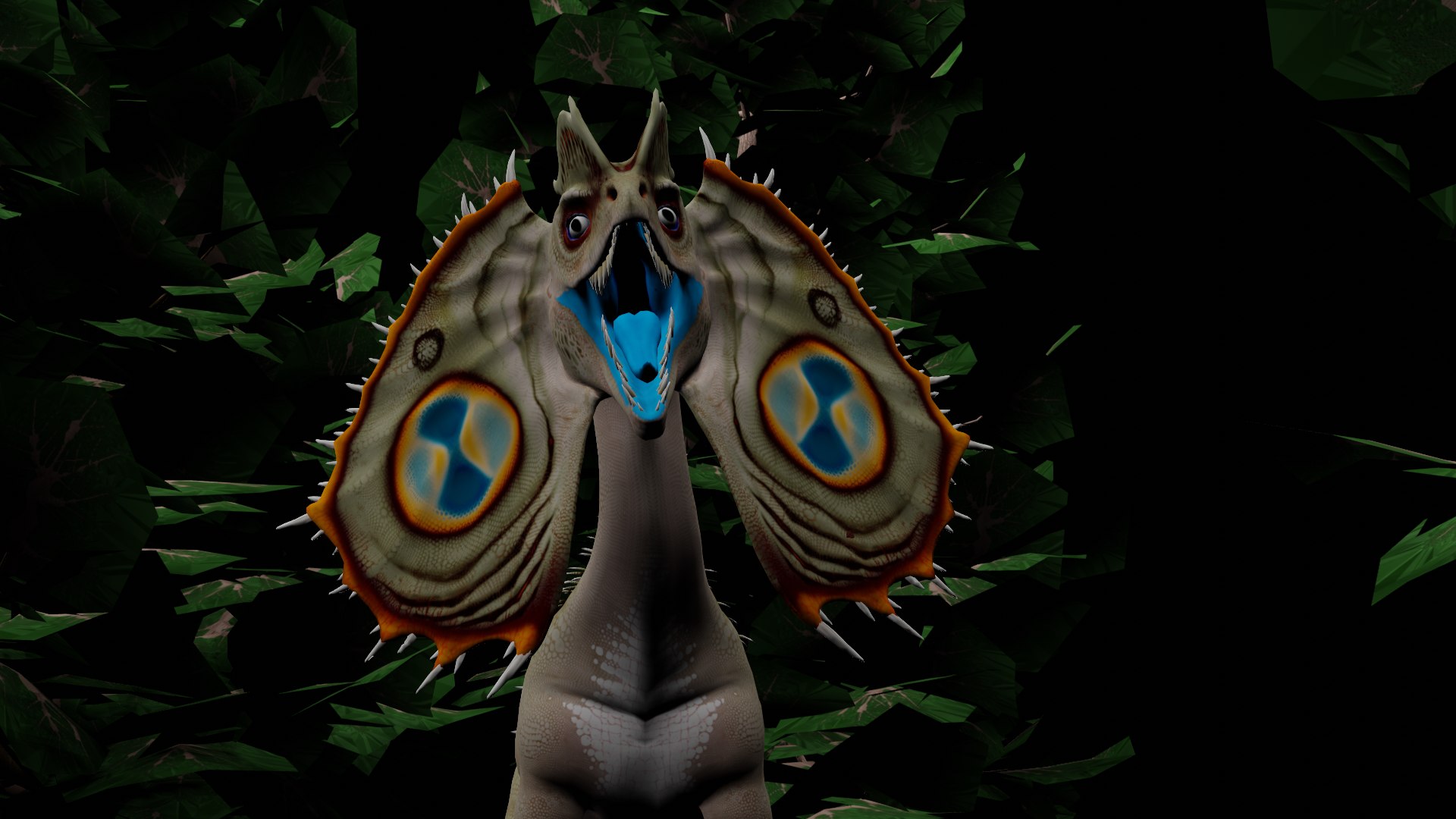 3D Model Realistic Dilophosaurus 3D Model - TurboSquid 2334622