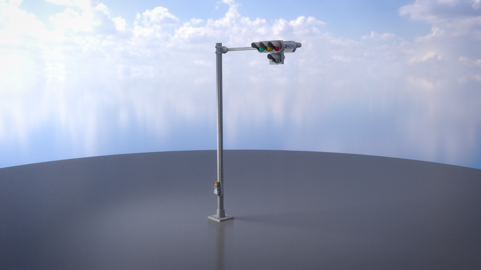 3D Traffic Light Model - TurboSquid 2325498