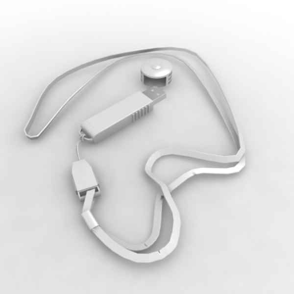 3d portable usb drive model