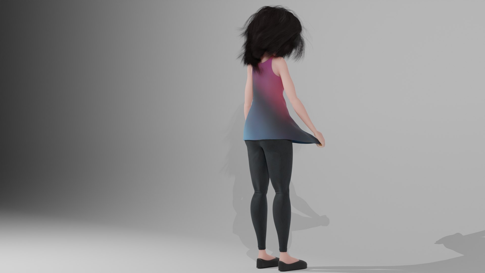 Girl 3d Model Turbosquid 2090478