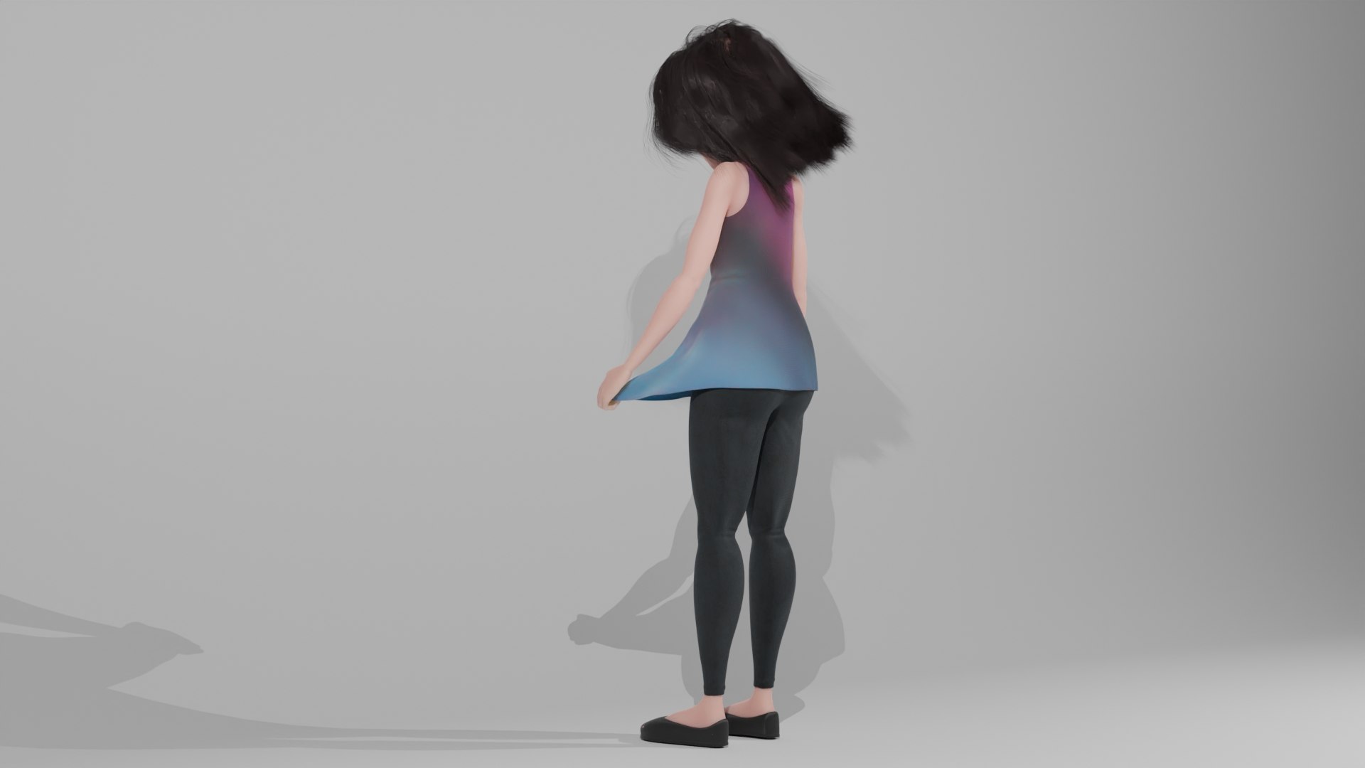 Girl 3d Model Turbosquid 2090478