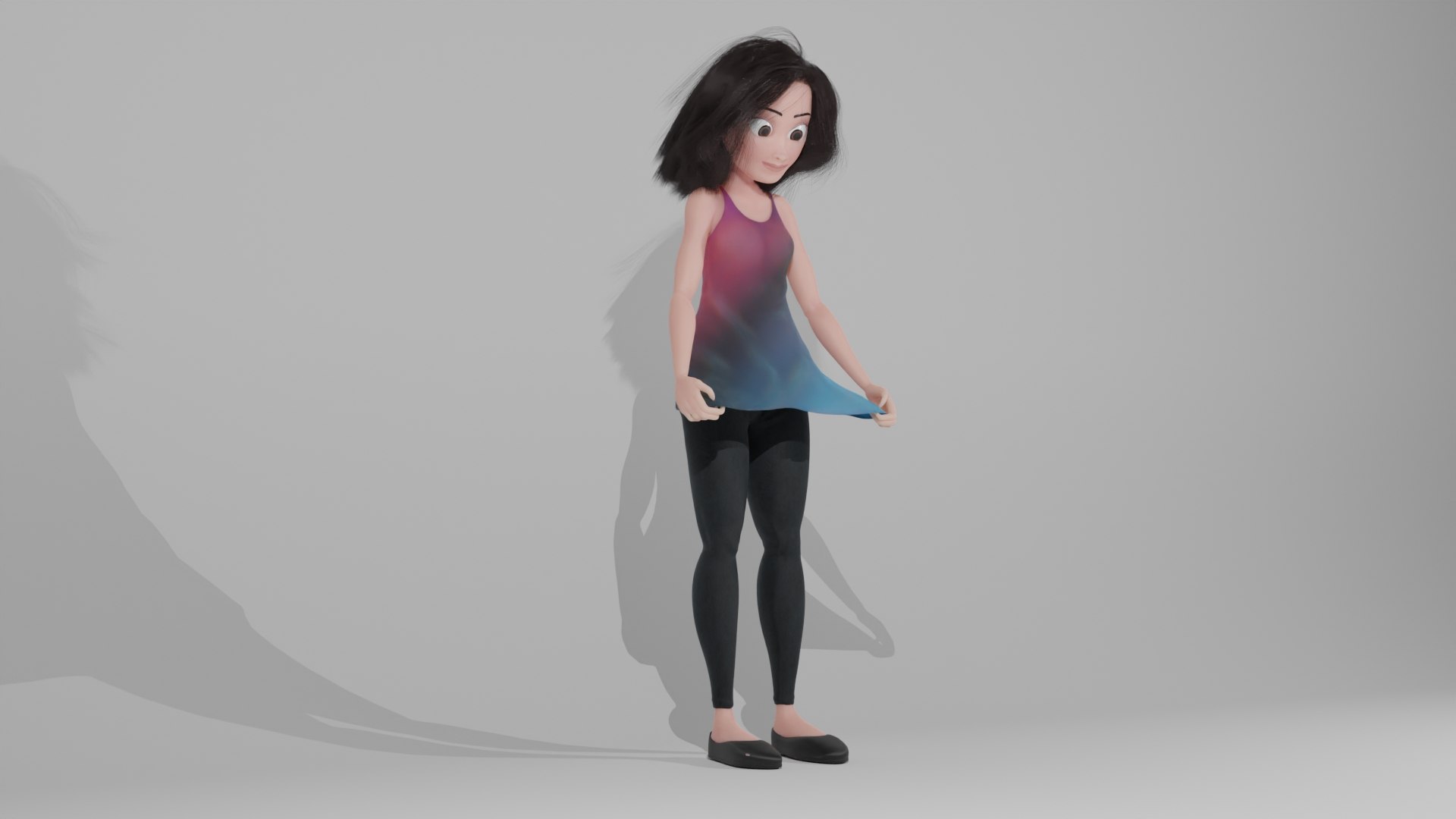 Girl 3d Model Turbosquid 2090478