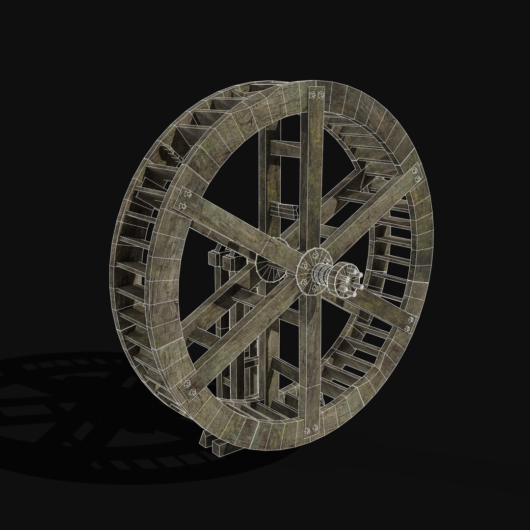 WATERMILL WHEEL FARM MILL CONSTRUCTION NEXT GEN COLLECTION Model ...