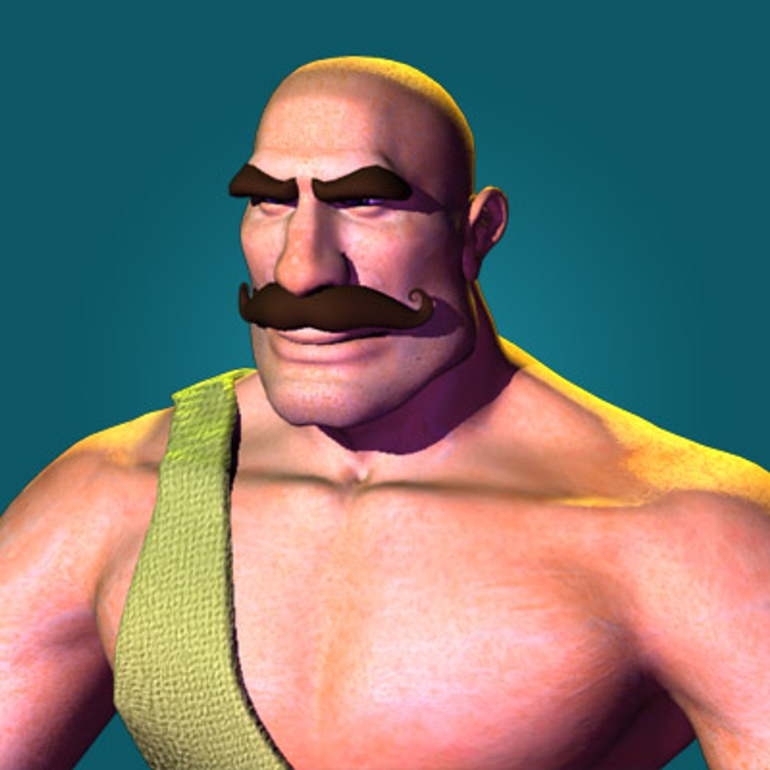 Max Strong Male Character