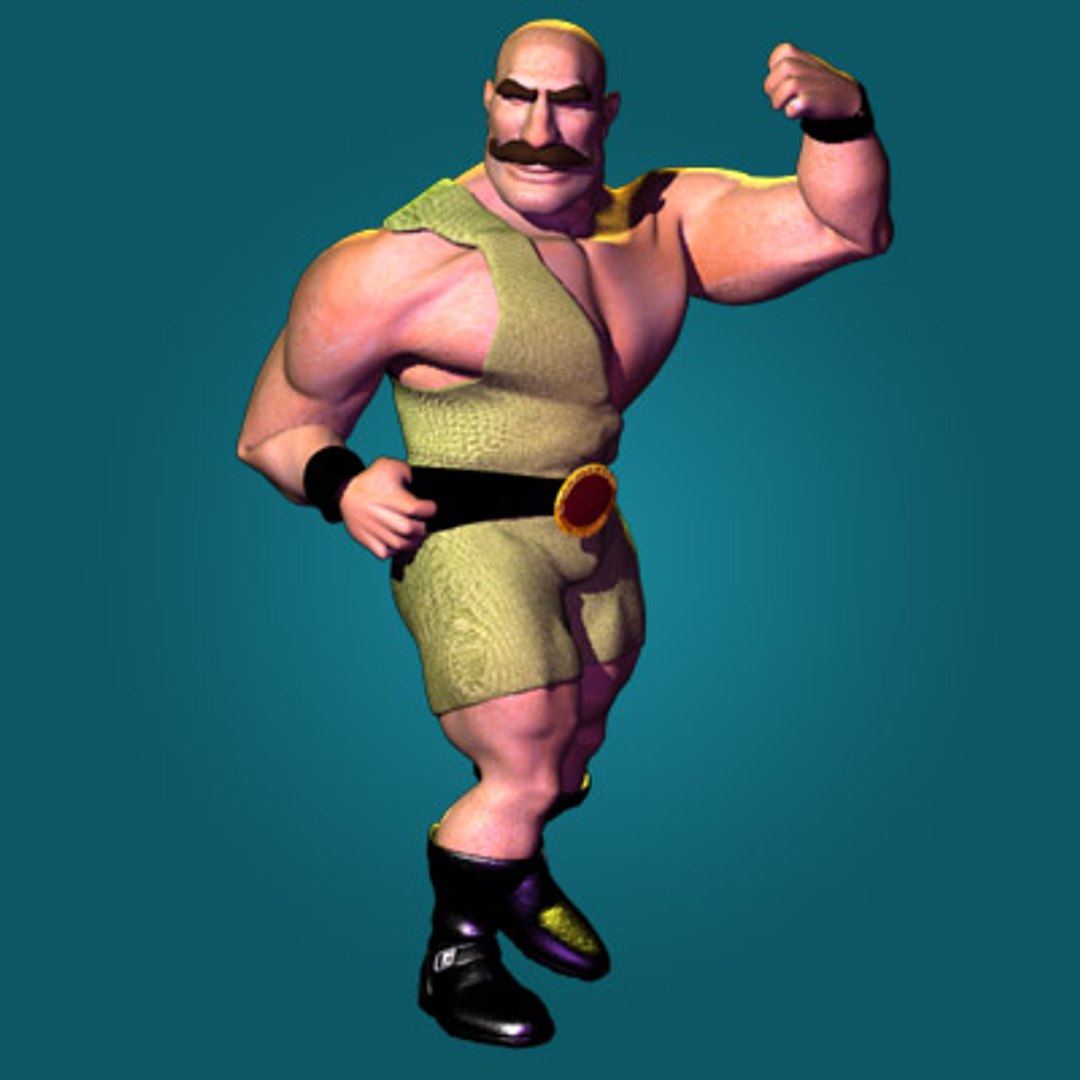 Max Strong Male Character