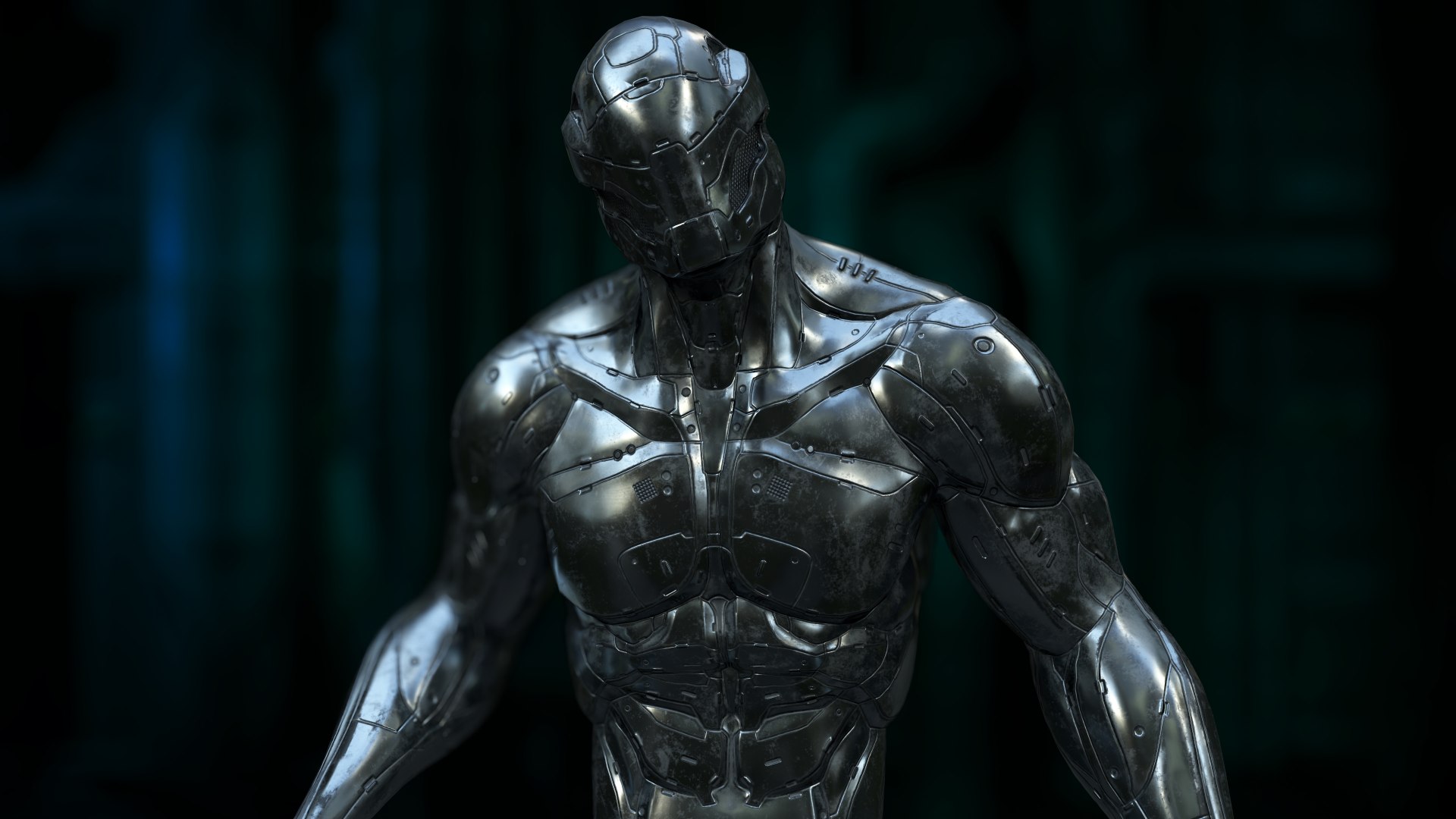 Heavy Nano-cyborg Model - TurboSquid 1709182