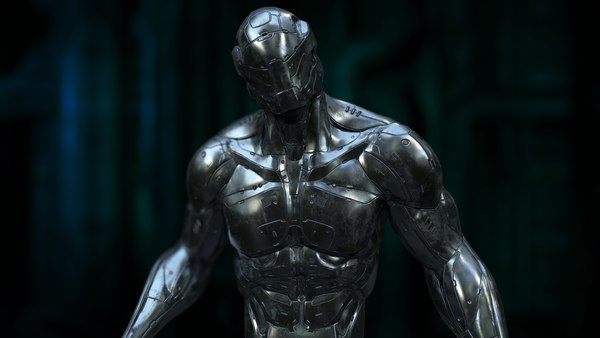 Heavy nano-cyborg model - TurboSquid 1709182