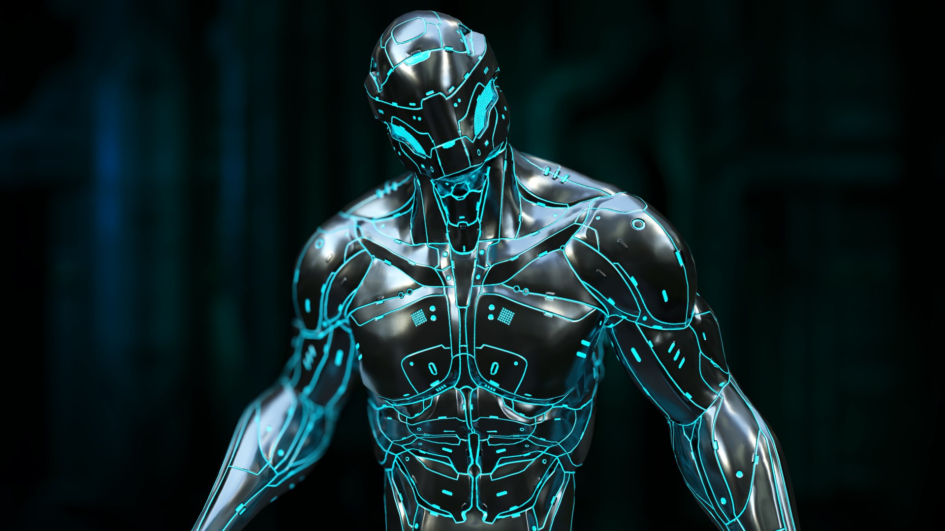 Heavy Nano-cyborg Model - TurboSquid 1709182