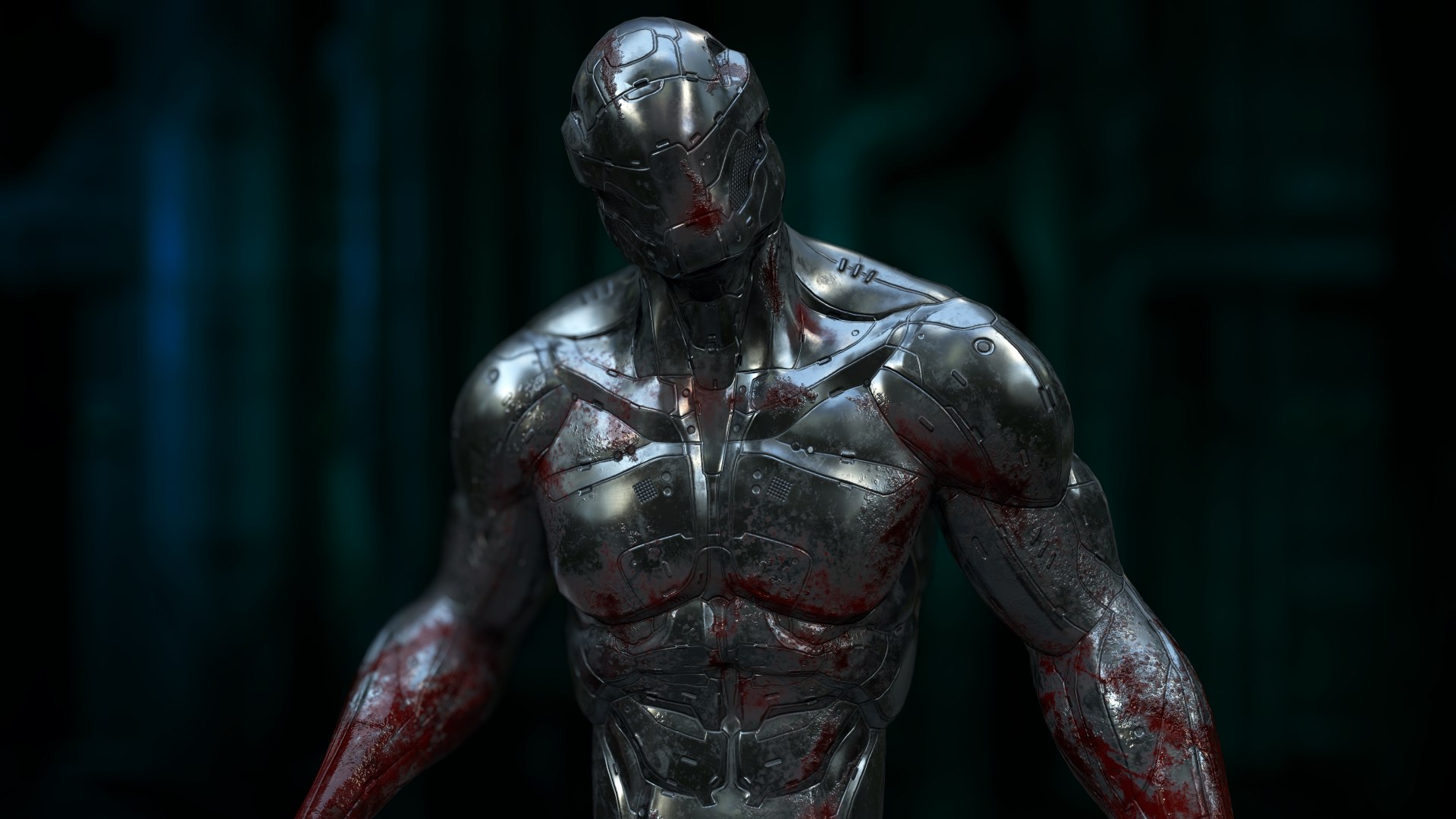 Heavy Nano-cyborg Model - TurboSquid 1709182