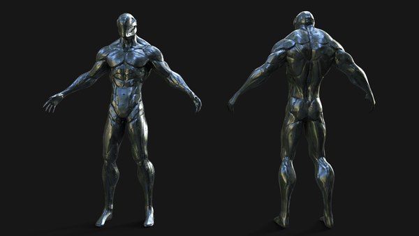 Heavy nano-cyborg model - TurboSquid 1709182