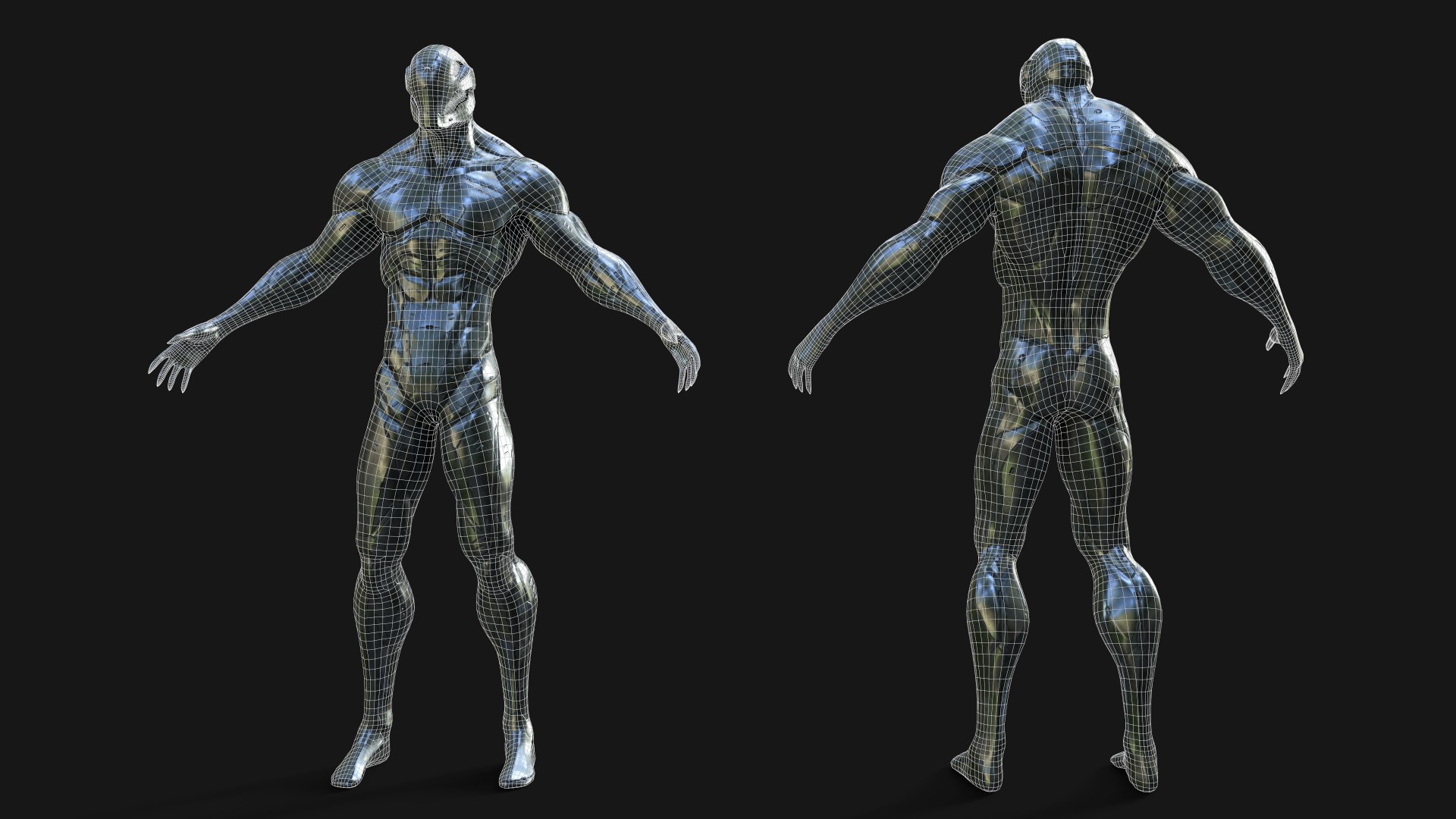 Heavy Nano-cyborg Model - TurboSquid 1709182