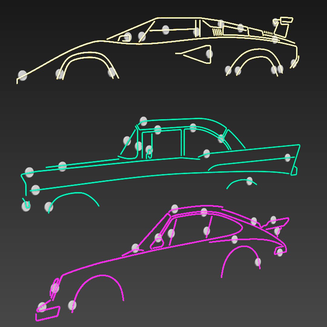 3D Light Modules Set 54 Model - TurboSquid 1708306