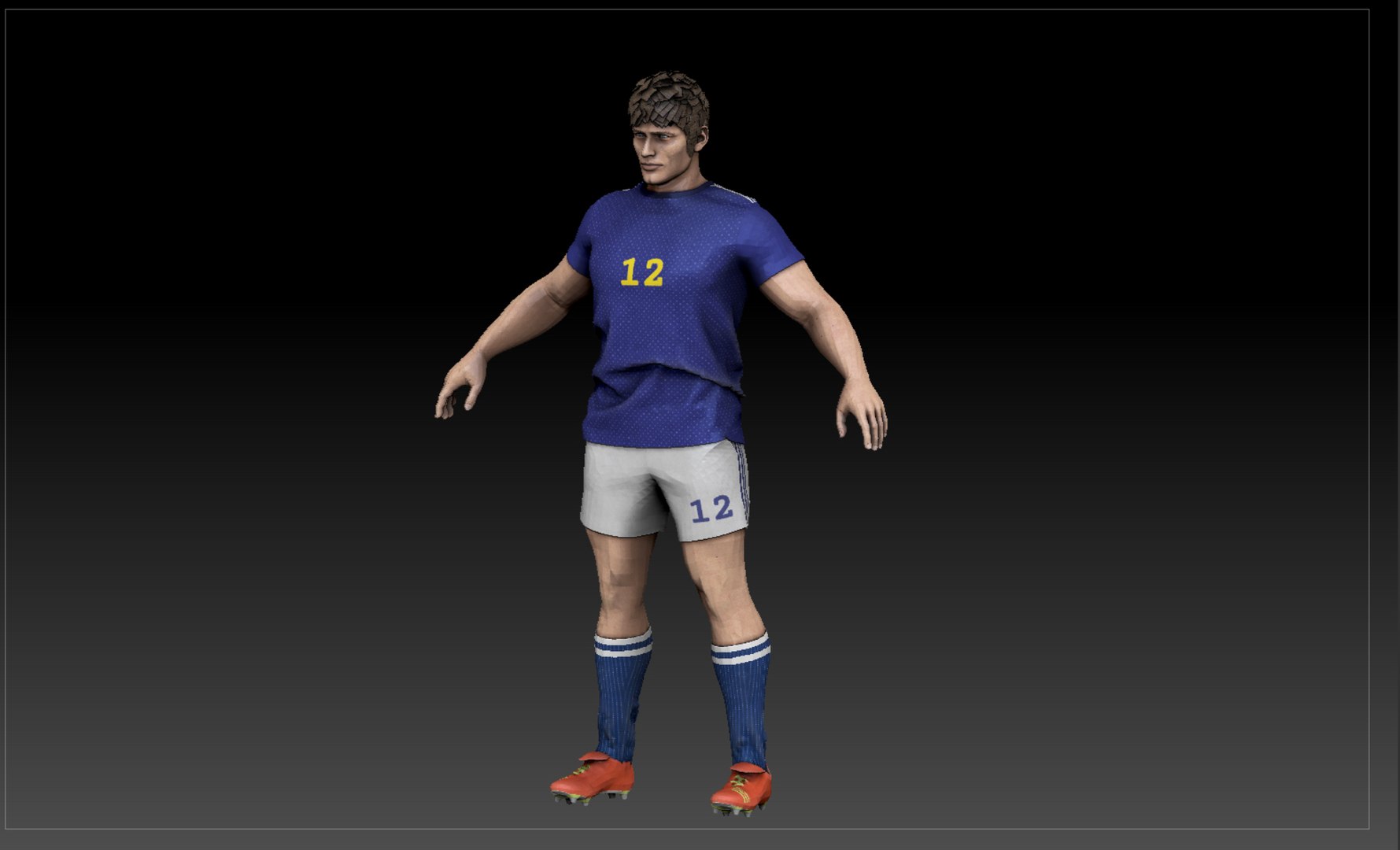 3D Soccer Player - TurboSquid 2181915