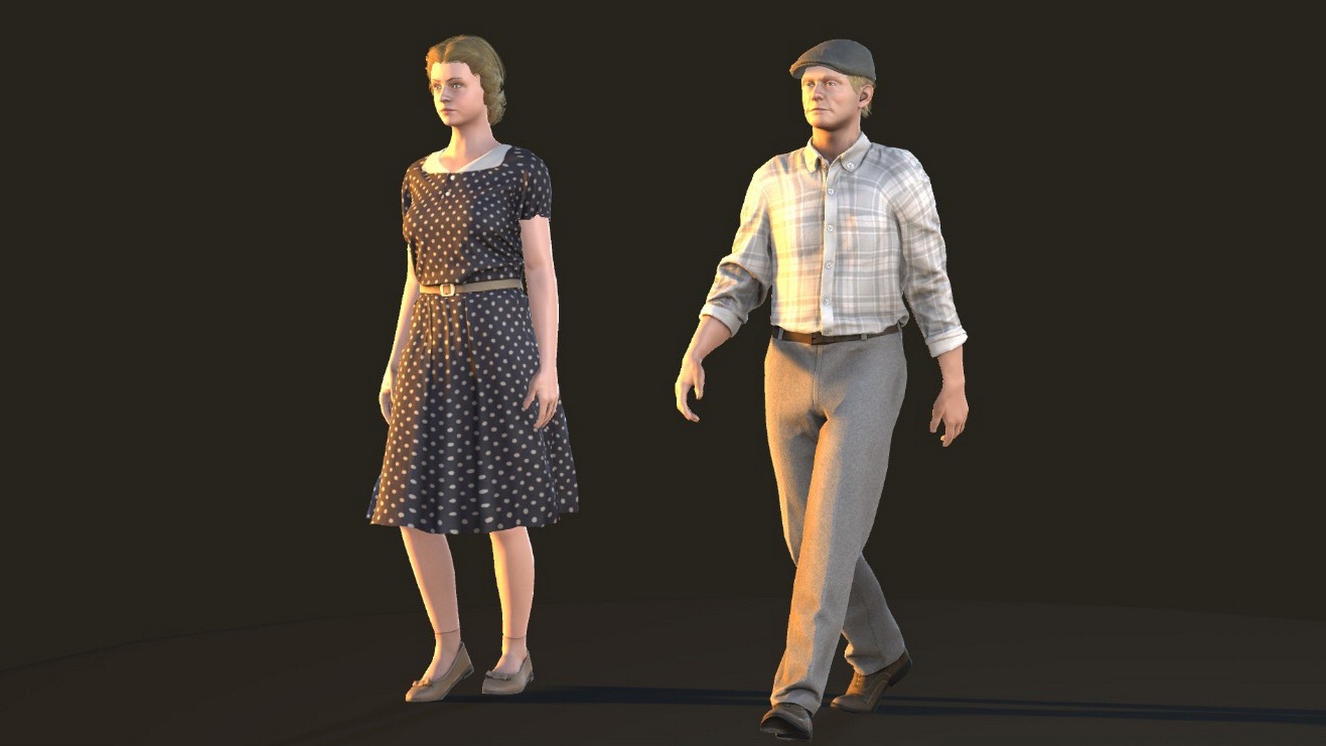 3D Soviet Citizens - TurboSquid 2227049