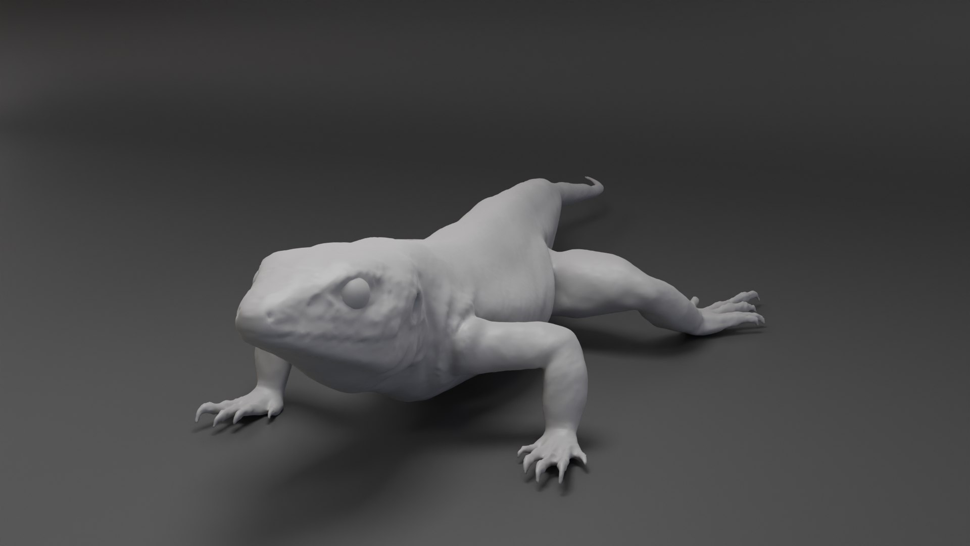 Lizard Sculpt 3D Model - TurboSquid 2102095