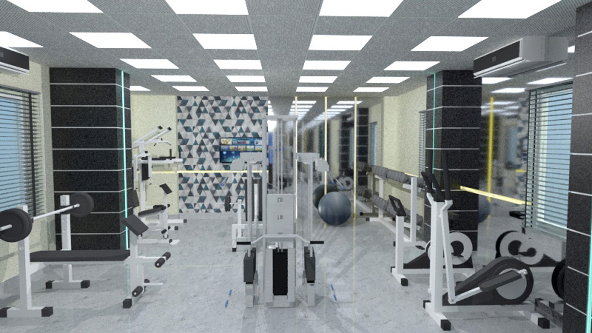 GYM 3D MODEL 3D model - TurboSquid 2153919