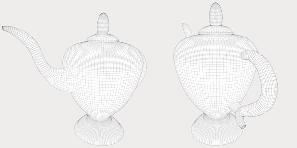 3d teapot 2
