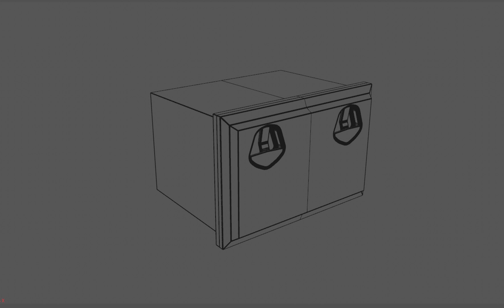 Box storage model - TurboSquid 1554877