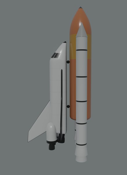 3D space shuttle model - TurboSquid 1664054