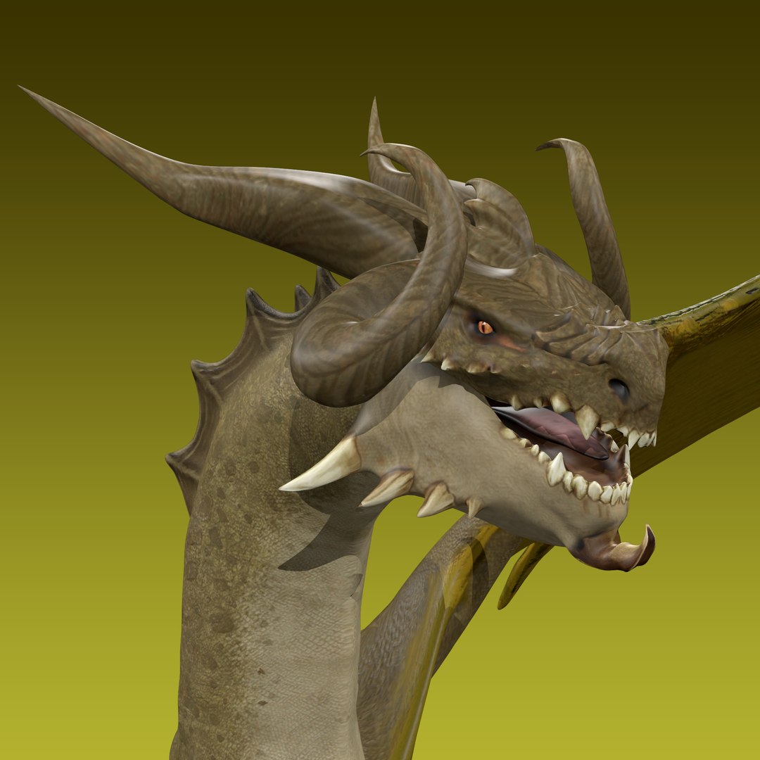 3D Desert Dragon Ancient Model - TurboSquid 2183852