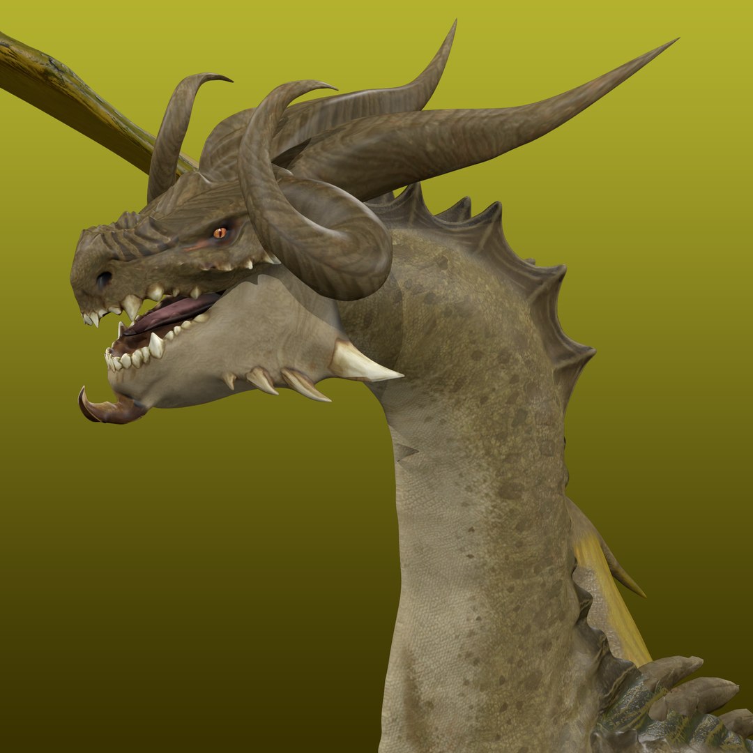 3D Desert Dragon Ancient Model - TurboSquid 2183852